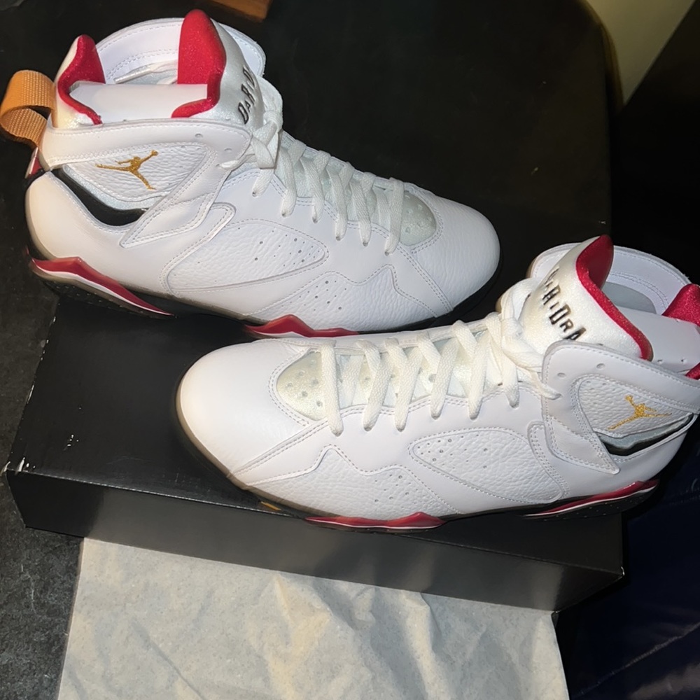 Cardinal Air Jordan 7s - Gem